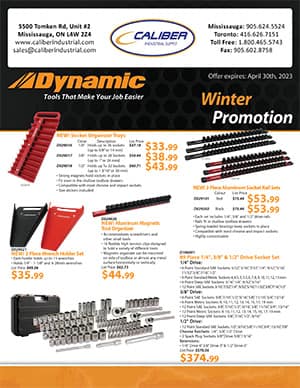Caliber Industrial Supply – Promotions Webpage
